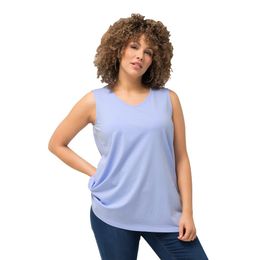 Ulla Popken Strick-Top in classic himmelblau | Gr.: 62/64