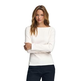 Polo Club Langarmshirt in Ecru | Gr.: S