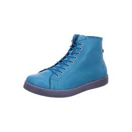 Andrea Conti Stiefelette in blau | Gr.: 42