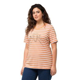Ulla Popken Shirt in apricot | Gr.: 46-48
