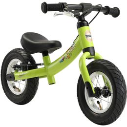 Laufrad Bikestar "Bikestar Kinderlaufrad ab 2 Jahre 10 Zoll Flex", gr&uuml;n, Laufr&auml;der, KinderL:81cm, L:81cm