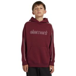 Hoodie Element "Cornell 90s", Jungen, Gr. 14(155-164cm), lila (tawny port), [Hauptstoff] 40% Polyester, 30% Baumwolle, 30% Baumwolle, Sweatshirts Hoodie