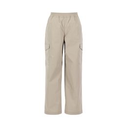 Cargohose Alpha Industries "Nylon Pant W", Damen, Gr. M, Normalgr&ouml;&szlig;en, beige (vintage sand), Obermaterial: 100% Polyester, Hosen Cargohose