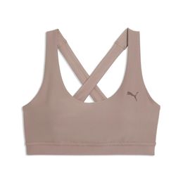 Puma Damen Sport-BH "CLOUDSPUN Trainings-BH Damen", Gr. Lsandstone beige, Obermaterial: 85% Polyester, 15% Elasthan; Innenfl&auml;che der Vorderseite: 6%