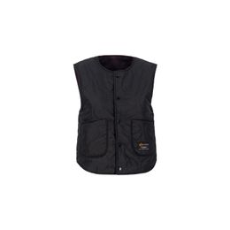 Wendejacke Alpha Industries "Reversible Vest W", Damen, Gr. M, schwarz, Obermaterial: 100% Polyester, Jacken