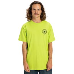 T-Shirt DC Shoes "DC Corpo Fb", Herren, Gr. L, lime gr&uuml;n, Shirts T-Shirt