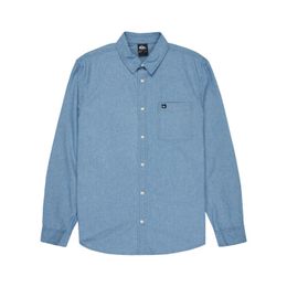 Langarmhemd Quiksilver "Yosemite Chambrayls", Herren, Gr. XXL, US-Gr&ouml;&szlig;en, flintstone, Obermaterial: 100% Baumwolle;, Hemden