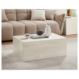 Salesfever &raquo;Aston&laquo; Couchtisch Travertinoptik 90x35x60 cm