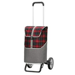 Andersen Shopper Trolley 'Gese' Damen Gr&ouml;&szlig;e One Size grau / rot / schwarz