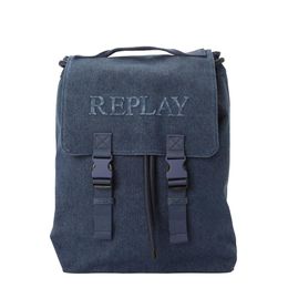 Replay Backpack male Blue size One Size