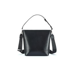 Apple of Eden Tasche 'ANTWERPEN' hochwertige silberfarbene Metalldetails Damen Gr&ouml;&szlig;e One Size schwarz