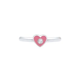 Elli Jewelry 'Herz' girl Silver size One Size
