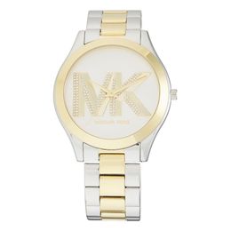 Michael Michael Kors Analog Watch 'SLIM RUNWAY' female Silver size One Size