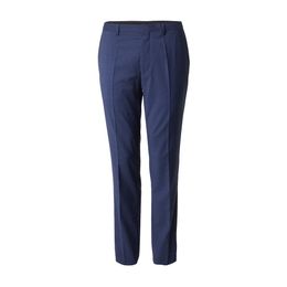 Hugo Pleat-Front Pants 'Hesten232X' male Blue size 46