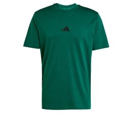 adidas Sportswear Funktionsshirt 'Essentials' Herren Gr&ouml;&szlig;e XXL tanne / schwarz