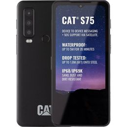 CAT&reg; Cat S75 128GB - Schwarz - Ohne Vertrag