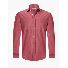 By Diess Collection Button Up Shirt male Red size XXL