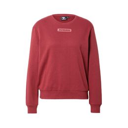 Hummel Sportsweatshirt 'TE ELEMENT' Damen Gr&ouml;&szlig;e XL rosa / bordeaux / wei&szlig;