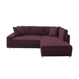 bobb Ecksofa Arissa de Luxe &brvbar; rot &brvbar; Ma&szlig;e (cm): B: 265 H: 84 T: 215.0 &raquo; H&ouml;ffner