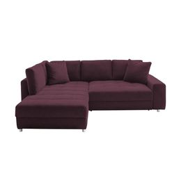 bobb Ecksofa Arissa de Luxe rot Ma&szlig;e (cm): B: 265 H: 84 T: 215.0 &raquo; H&ouml;ffner
