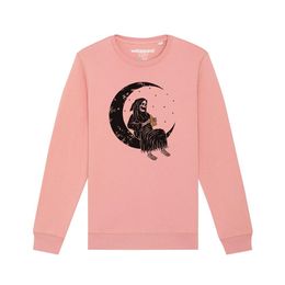 Watapparel Sweatshirt ' Pizza for life ' male Pink size L