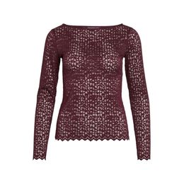 Vila Shirt 'ROMINA' Damen Gr&ouml;&szlig;e XL aubergine