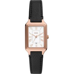 Fossil Uhr 'RAQUEL' Damen Gr&ouml;&szlig;e One Size rosegold / schwarz / wei&szlig;
