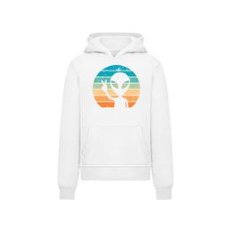 F4NT4STIC Sweatshirt 'Alien Piece Sonnenuntergang' girl White size 158/164