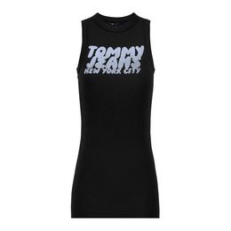 Tommy Jeans Kleid Damen Gr&ouml;&szlig;e 42 schwarz / wei&szlig;
