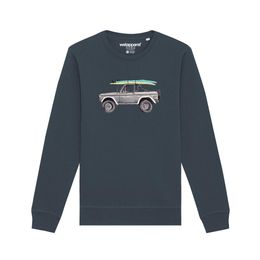 Watapparel Sweatshirt ' Surf Pickup ' male Grey size XXXL