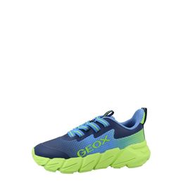 Geox Sneaker 'Flexyper' Jungen Gr&ouml;&szlig;e 35 himmelblau / dunkelblau / hellgr&uuml;n