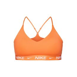 Nike Sports Bra 'INDY' female Orange size S