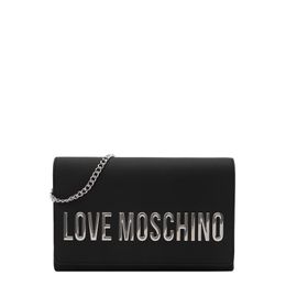 Love Moschino Clutch Damen Gr&ouml;&szlig;e One Size schwarz / silber