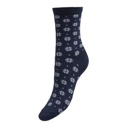 Only Socks 'ONLCHRISTMAS' female Blue, Red size One Size