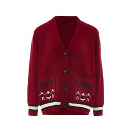 Immy Knit Cardigan female Red size M