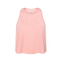 Under Armour Sporttop Damen Gr&ouml;&szlig;e XL rosa / wei&szlig;