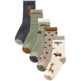 next Socks boy Brown, Green size 9-12 Jnr