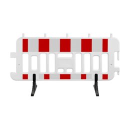 Wemas Absperrgitter-Set ASG wei&szlig;, RA1 we/ro (20 St&uuml;ck)