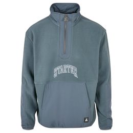 Starter Black Label Pullover 'Thunder' Herren Gr&ouml;&szlig;e XXL taubenblau / wei&szlig;