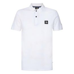 PETROL INDUSTRIES Poloshirt 'Marlin' Herren Gr&ouml;&szlig;e XL schwarz / wei&szlig;
