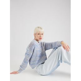 Object Pullover 'SOLEIMA' Damen Gr&ouml;&szlig;e M pastellblau / blaumeliert