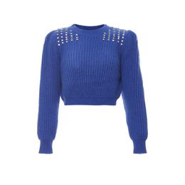 nascita Pullover Damen Gr&ouml;&szlig;e XL/XXL blau / transparent