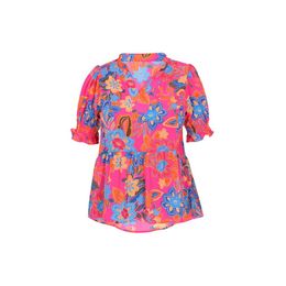 Gaya Bluse Damen Gr&ouml;&szlig;e M blau / orange / rosa