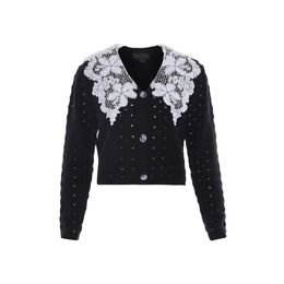 Naemi Knit Cardigan female Black size M/L