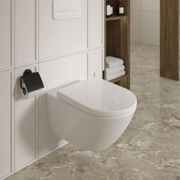 Villeroy & Boch Villeroy & Boch Somera Toilette mit TwistFlush, 5C68T0R1+8M07S101,