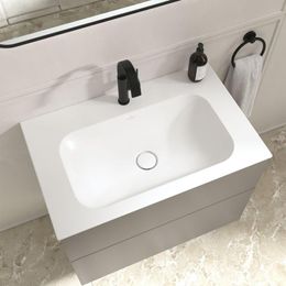Villeroy & Boch Villeroy & Boch Somera M&ouml;belwaschtisch, mit 1 Hahnloch B: 80 T: 50 cm, 5A7181RW,