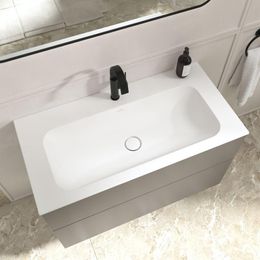 Villeroy & Boch Villeroy & Boch Somera M&ouml;belwaschtisch, mit 1 Hahnloch B: 100 T: 50 cm, 5A72A2RW,