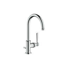 Hansgrohe Waschtisch-Einhebelmischer 210 Axor Montreux A 175mm, m Zugst.Abl.Gar., brush. ni. (16517820)