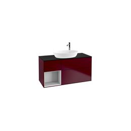 Villeroy & Boch V&B Waschtischunterschrank Wandbeleuchtung Finion 120cm, Pl bla m, Reg wh. m Lac, Peo m ; Villeroy & Boch (G942MTHB)