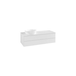 Villeroy & Boch V&B Waschtischunterschrank mit Frontstruktur Antao 120x36x50cm, WBP-farbe Lac, glo wh. Lac ; Villeroy & Boch (K22110GF)